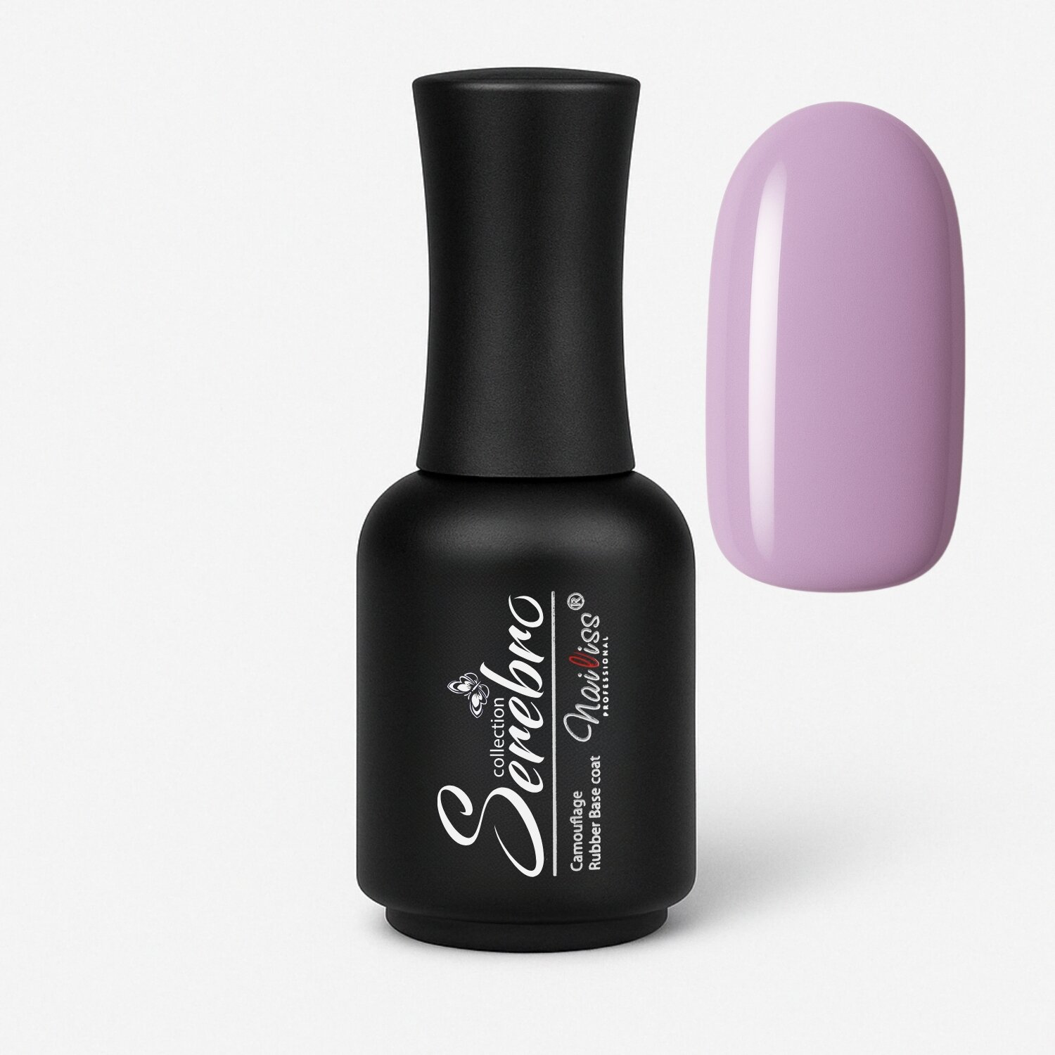 Камуфлирующая каучуковая густая база для гель-лака Serebro №14, 20 мл ❗️ВНИМАНИЕ❗️СРОК годности 27.02.2026