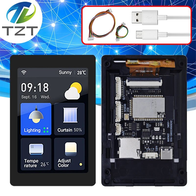 WT32-SC01 PLUS ESP32 Разработчикская плата