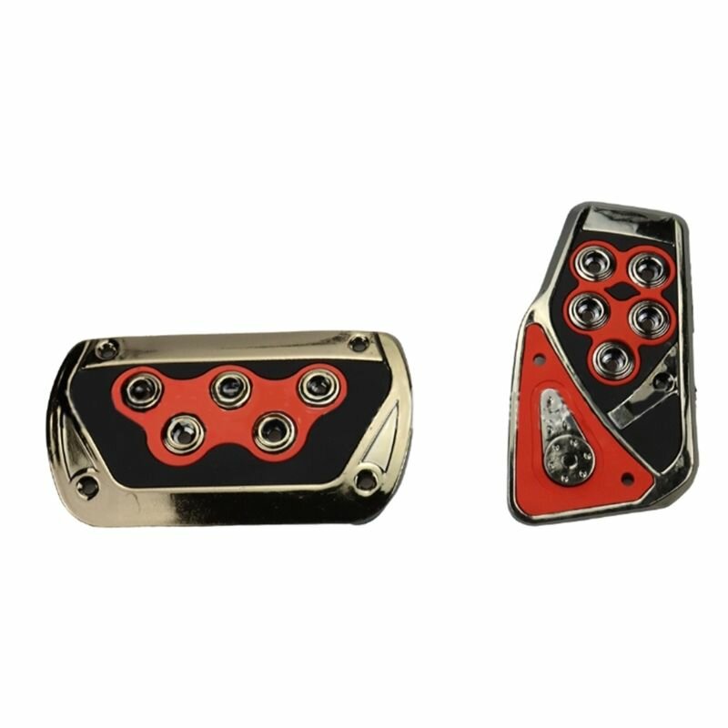 Автомобильная педаль акселератора, газовая тормозная колодка, сменная крышка, универсальная для автоматической коробки передач, педали без сверления