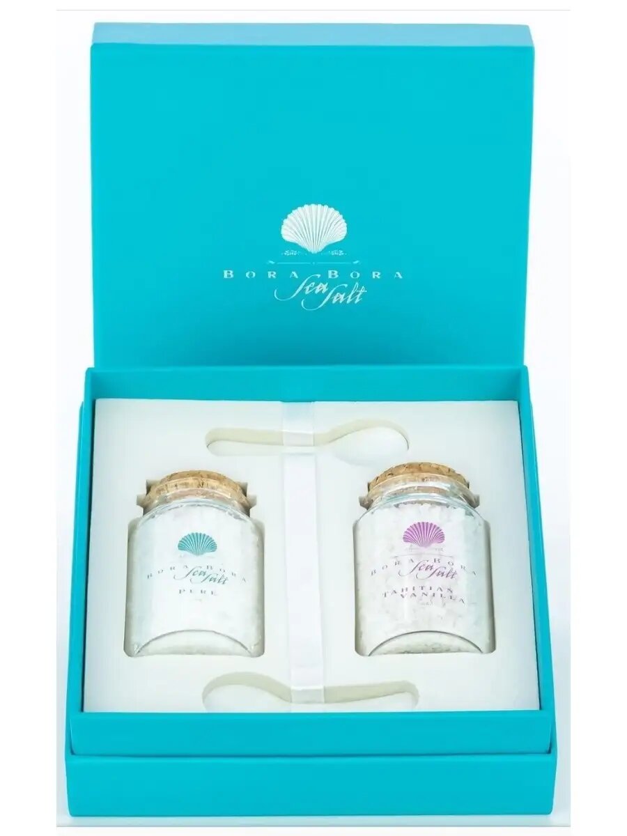 Пищевая соль Bora Bora Tahitian Vanilla и Bora Bora Pure
