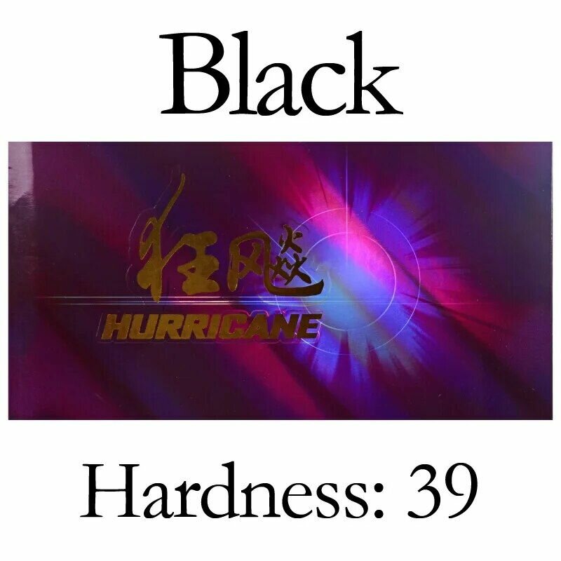 DHS HURRICANE 3 PROVINCIAL, Накладка Для Настольного Тенниса Ракетки, Оранжевая губка, Наступательный Тип