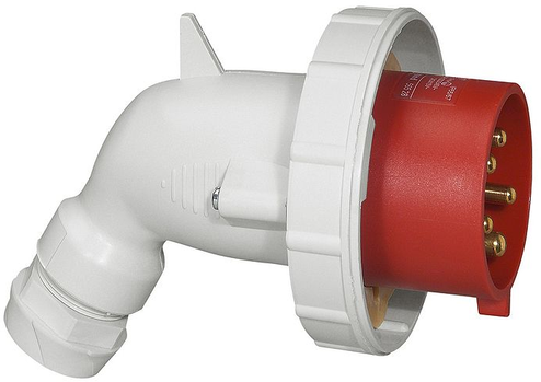 Вилка кабельная переносная угловая 32А 3К+Н+З 380В IP67 56528 LEGRAND