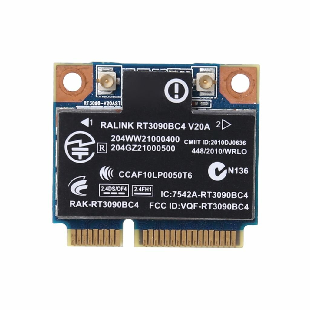 Беспроводная сетевая карта MyPads 3.0 Mini PCI-e с Bluetooth для HP CQ42/CQ62