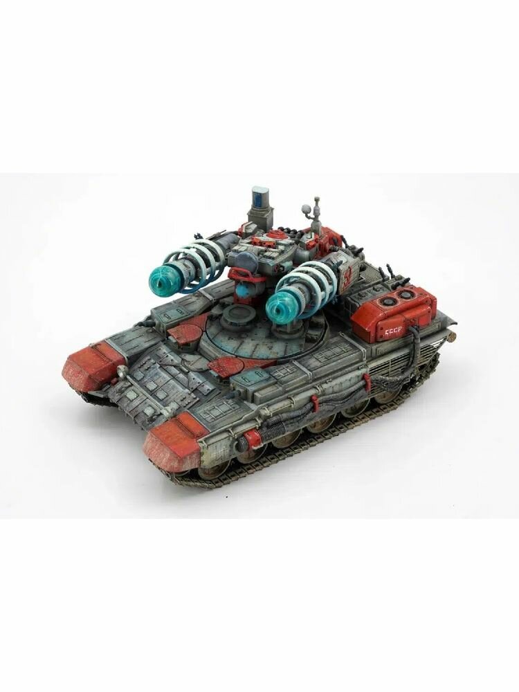 Border 1/35 BC-005 No GlueTesla Tank, Gun TurretMovable, w/Tesla lamp Комплект пластиковых моделей