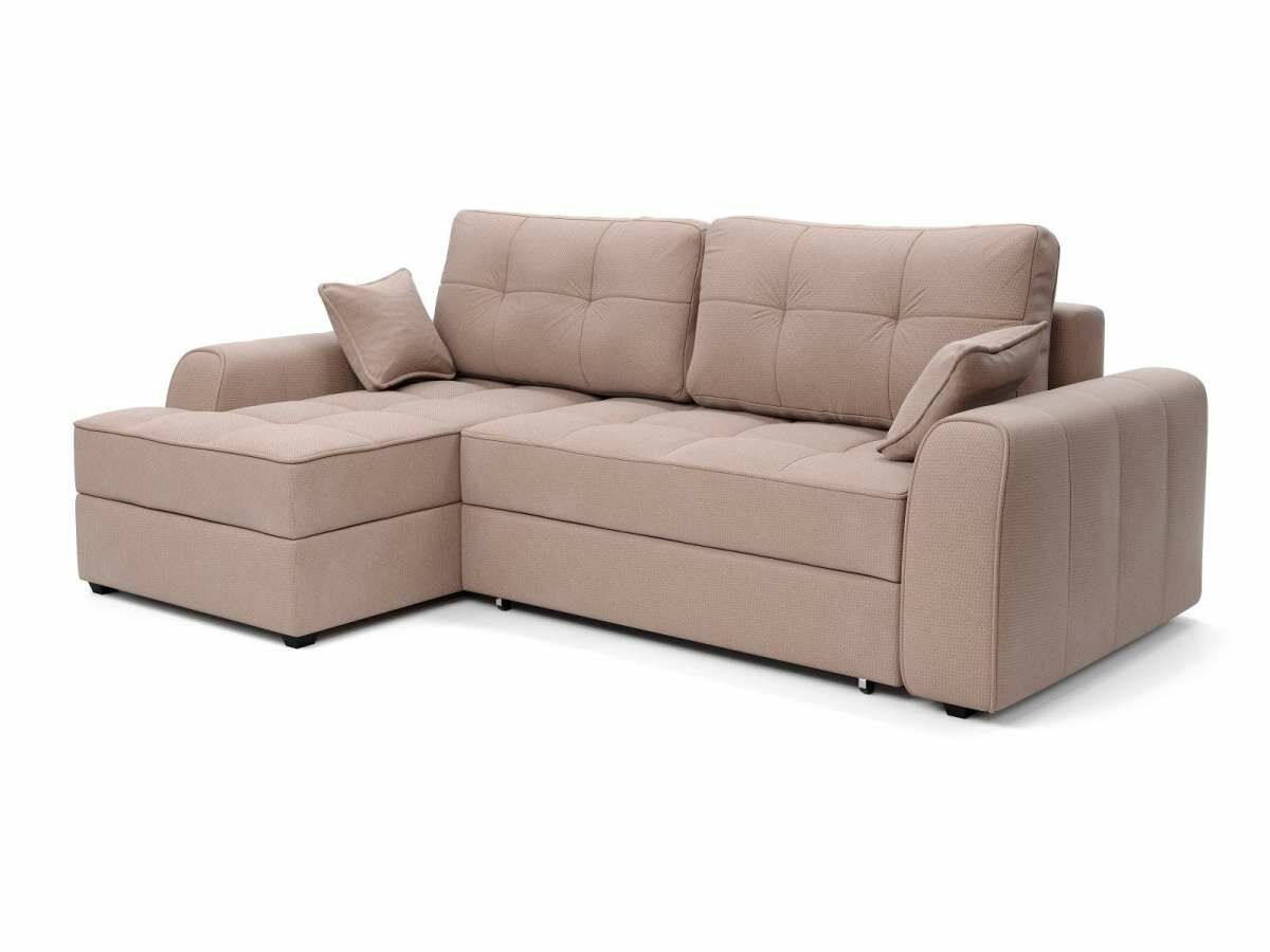 Угловой диван Каймак велюр кабрио 13 угол левый