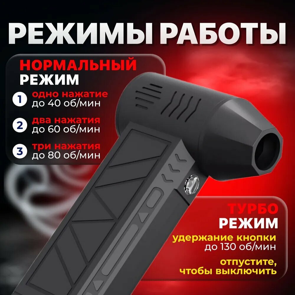 Воздуходувка "Без бренда", 180Вт, автоматическая стабилизация напряжения — фото 1