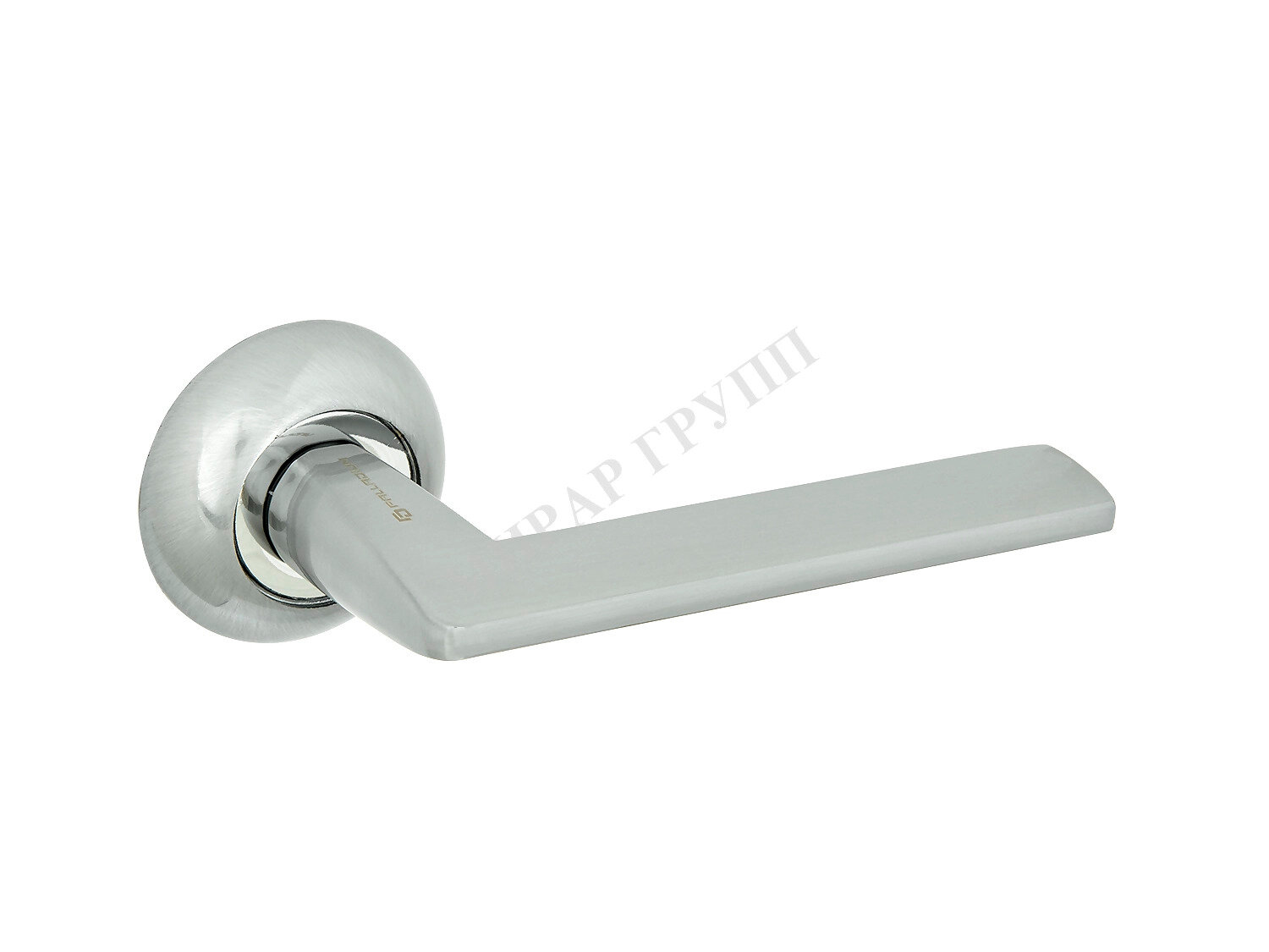 Дверная ручка Palladium "Rasoio" матовый хром