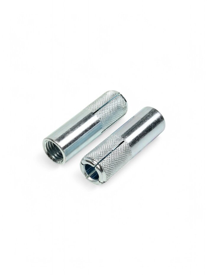 Анкер тундра, забиваемый, стальной, оцинкованный, М20×80 мм, 10 шт.