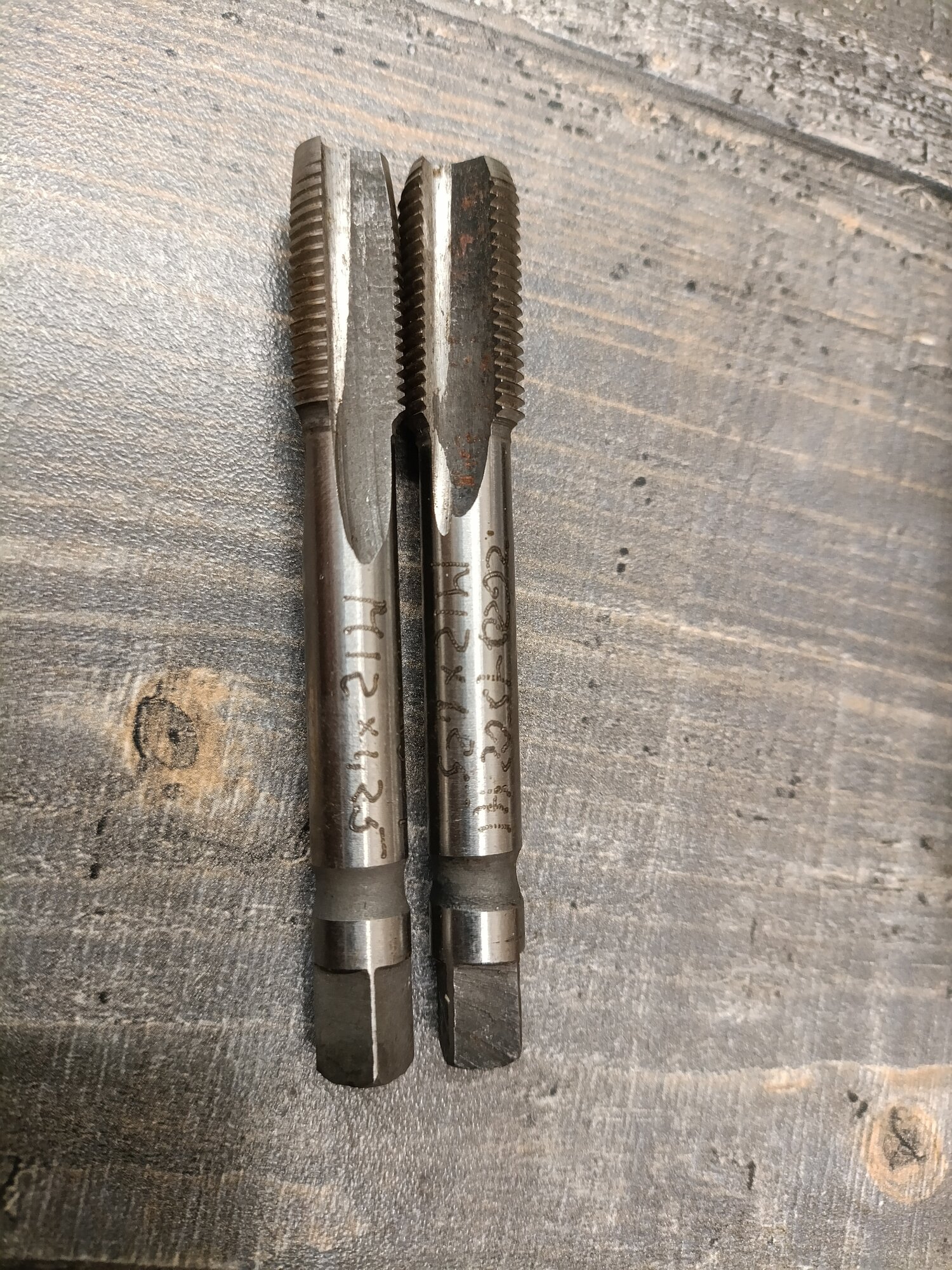 Метчик М12 х 1,25 м/р к-т 2 шт.