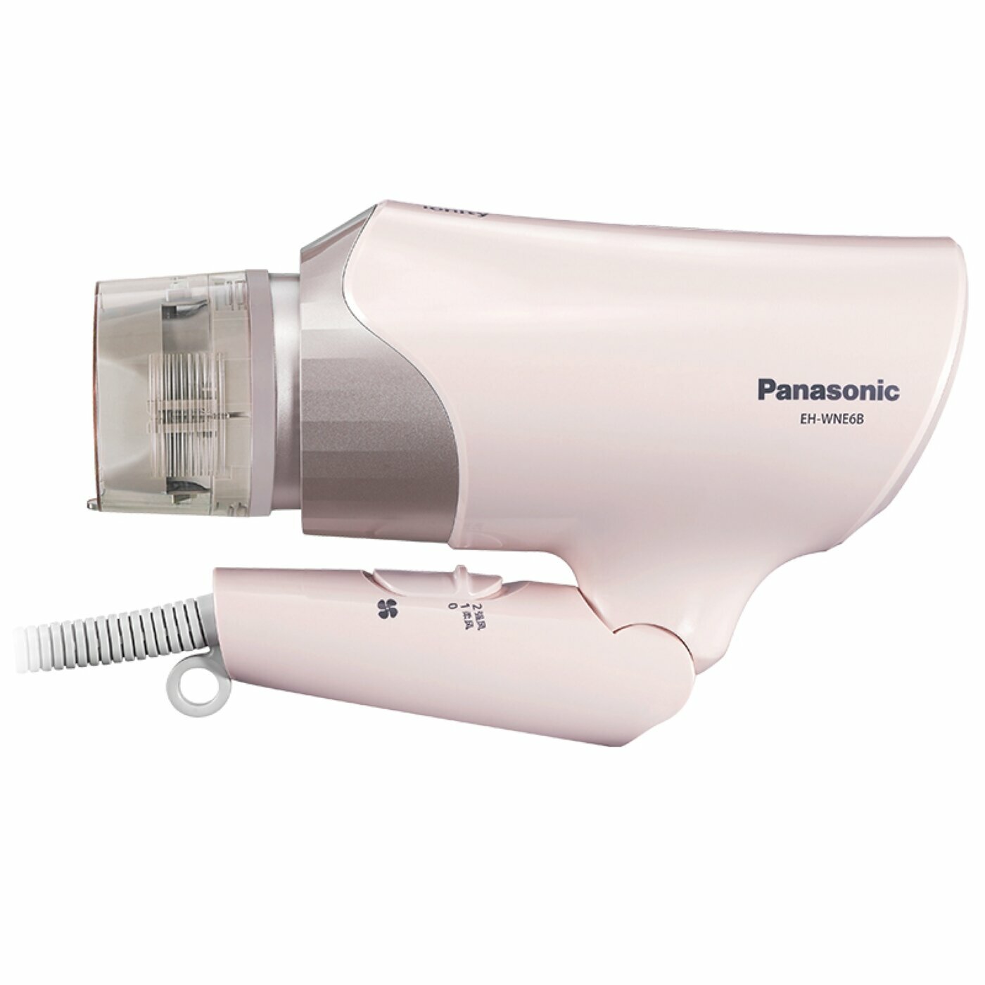 Фен Panasonic, складной и портативный (1700 Вт, 16,6 м/с) с воздухосборником