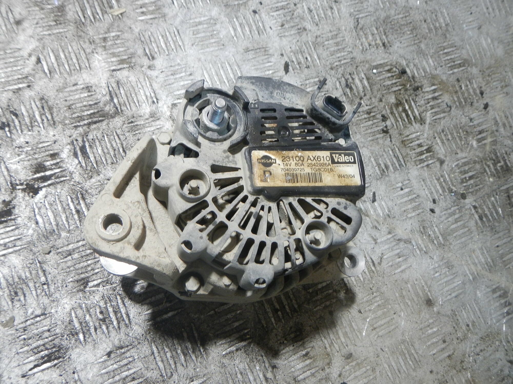 Б/У Генератор, Nissan (Ниссан)-MICRA (K12E) (02-) NISSAN MICRA (K12E) (02-) Без видимых повреждений. 602982 NISSAN арт. ...