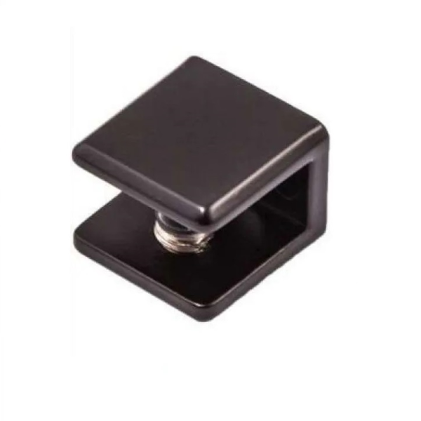 Полкодержатель KL-382 BN 8 мм(черный) квадратный