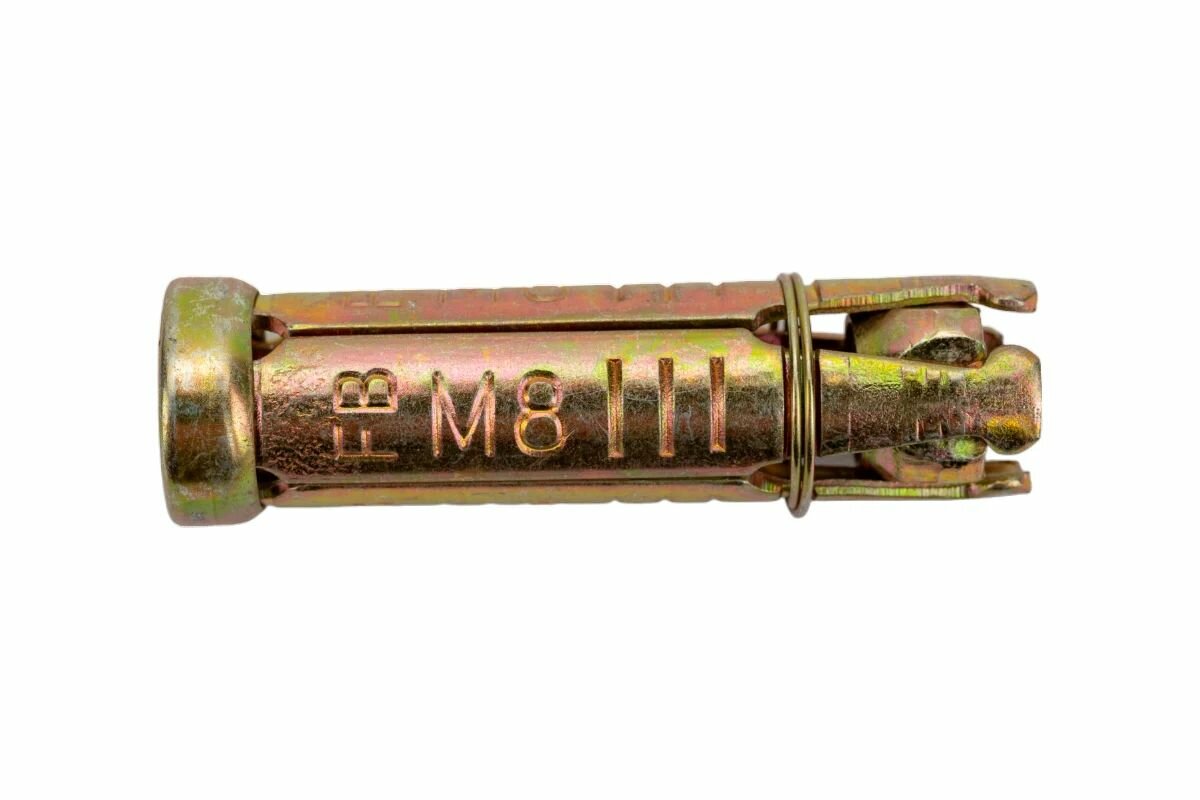 Анкер с высокой степенью расклинивания Саморезик М8х14х50, 4-х сегментный 1 шт AN/4S-М8х14х50