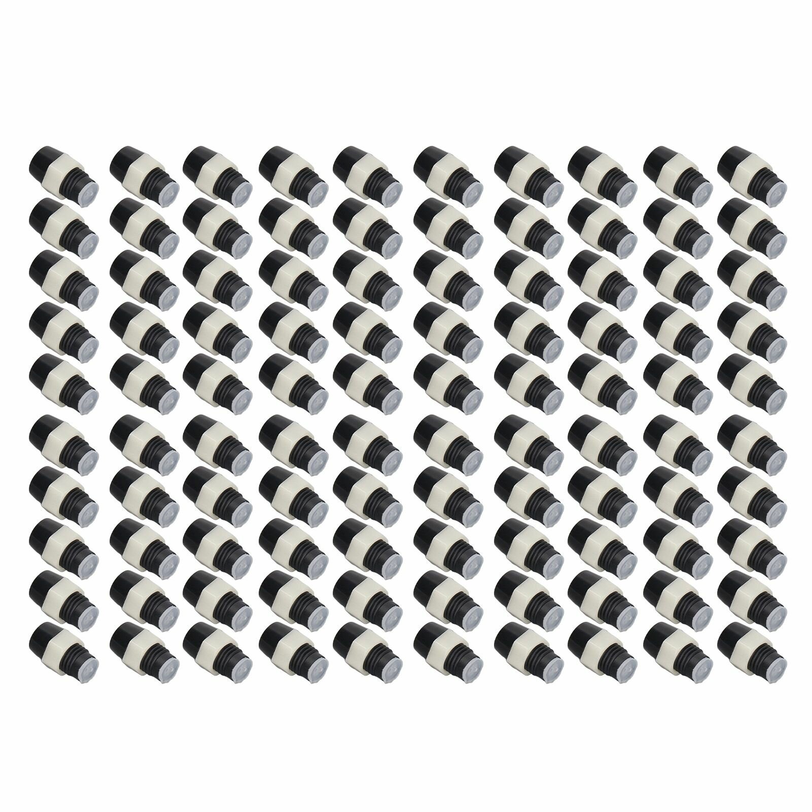 100 компл. черных держателей 5 мм для светодиодных панелей