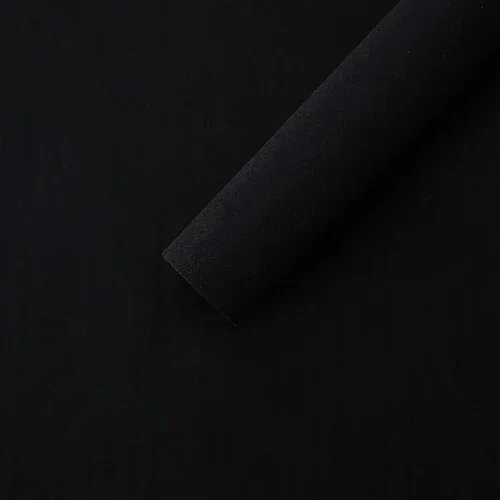 Бархатная упаковочная бумага Лебедь 6 ярдов Черный, 53cmX6yard color8