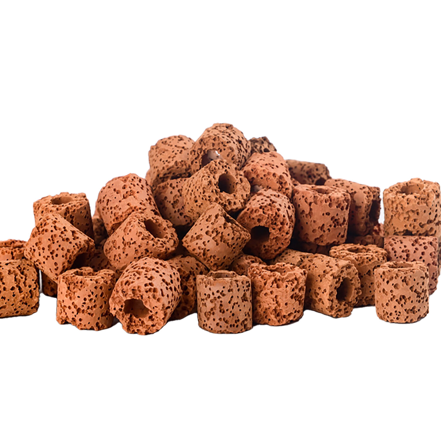 Аквариумная фильтровальная среда Ring Bio Ring для аквариумного фильтра 20 штук, материал кварц, длина 1.6 см, диаметр 1.6 см, упаковка пластиковая, размер упаковки 14*10*3 см, вес упаковки 68 г, для пресноводных и морских аквариумов