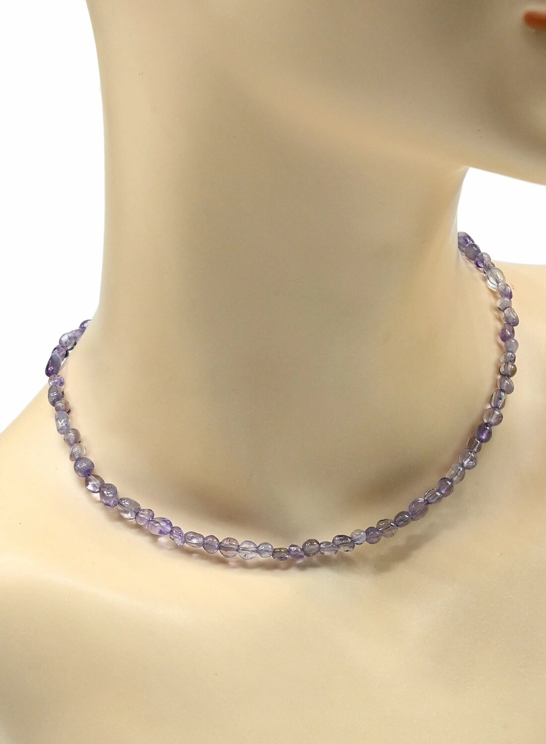 Чокер, аметист