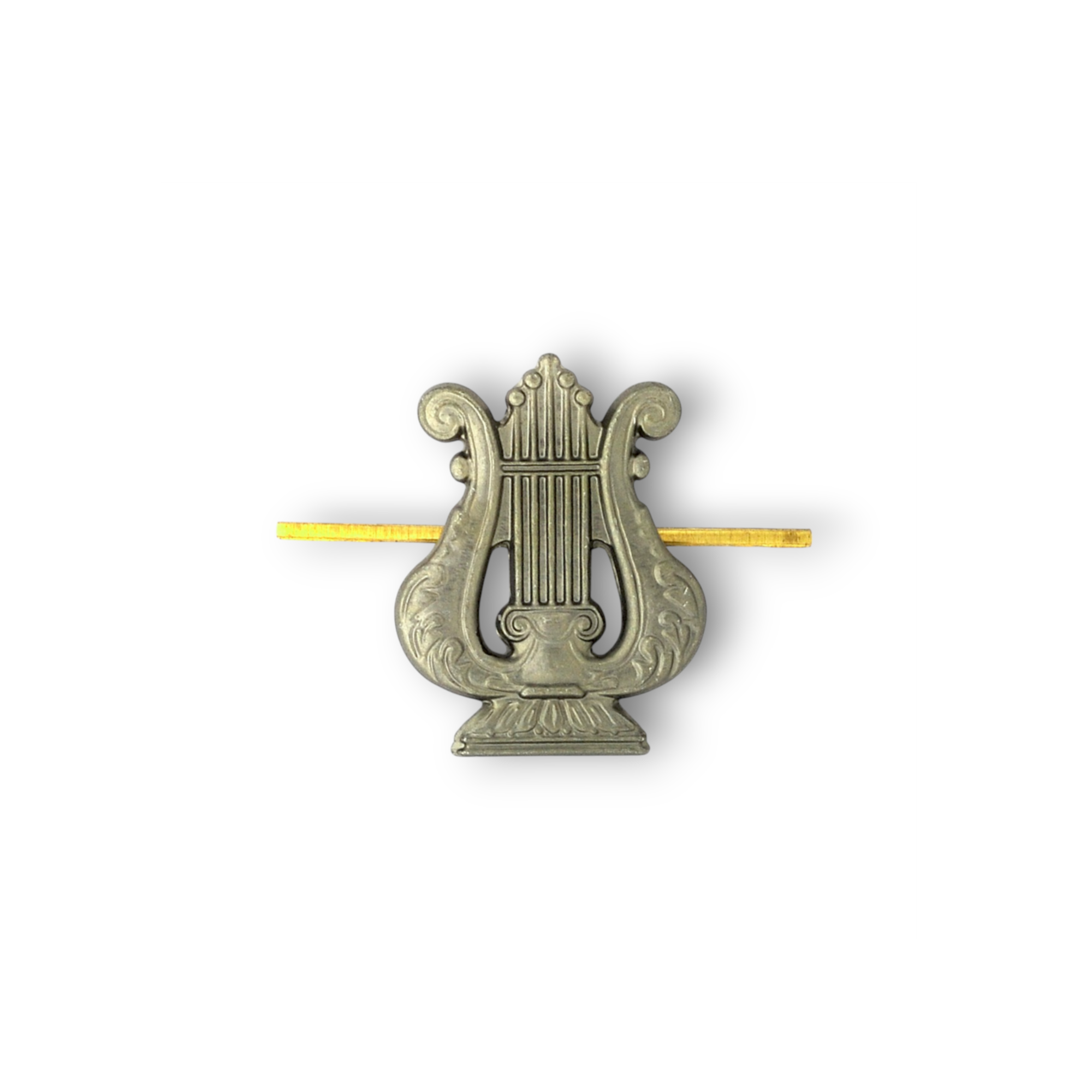 Эмблема ( Знак ) Петличная ( Петлица ) Военно-Оркестровых Войск Защитная (Оливковый)