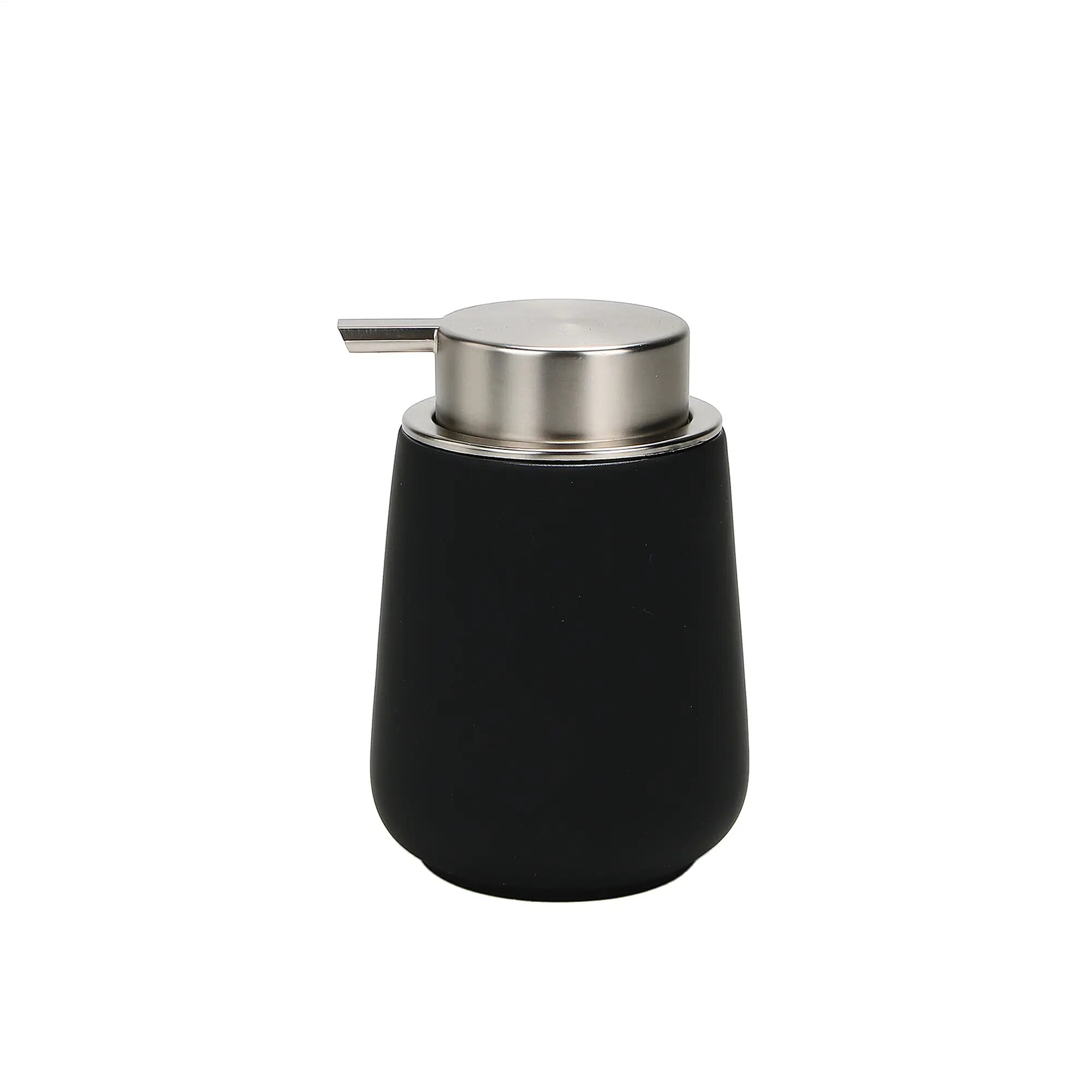 Iddis Rich Black дозатор для жидкого мыла керамический черного цвета LMRBC00i46