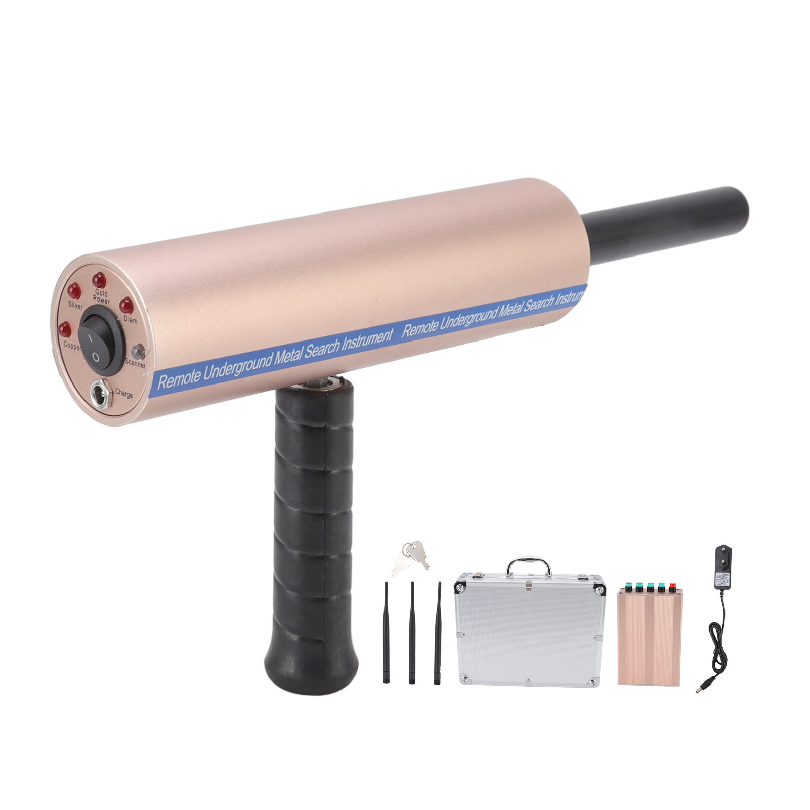 Металлоискатель Детектив 1200м Дальний Поиск 25м Глубина 3 Антенны AKS Подземный Поисковик Золота дл