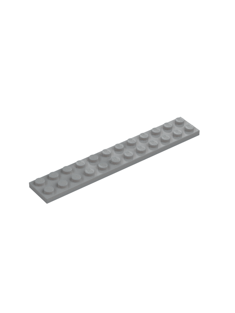 Деталь Lego Plate 2 x 12 (2445)