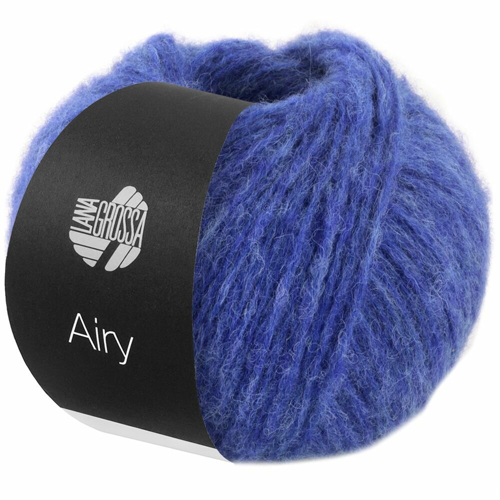 Пряжа для вязания Lana Grossa Airy (02 Blau) 1 моток