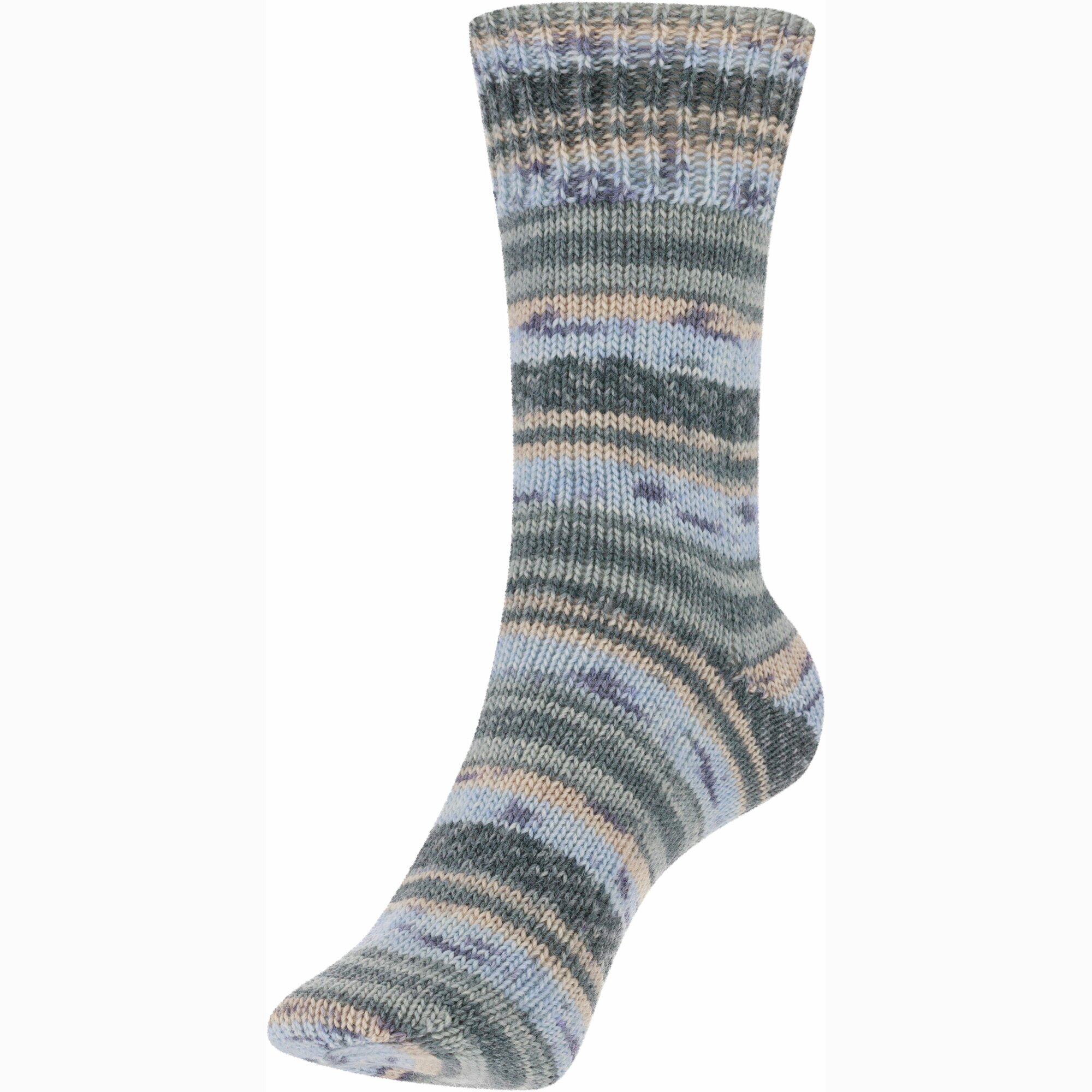 Носочная пряжа Austermann Step 4 Riviera 4-fach (472 Sanremo) 1 моток 420 м/100 г