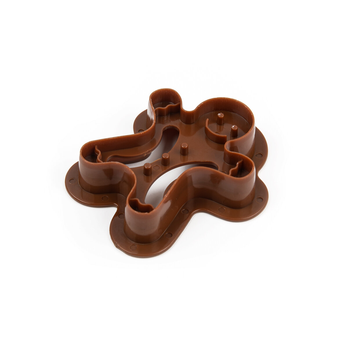 S-CHIEF SHF-0349-WL66 Вырубка для пряника пластиковая 1 шт №03 Пряничный человечек