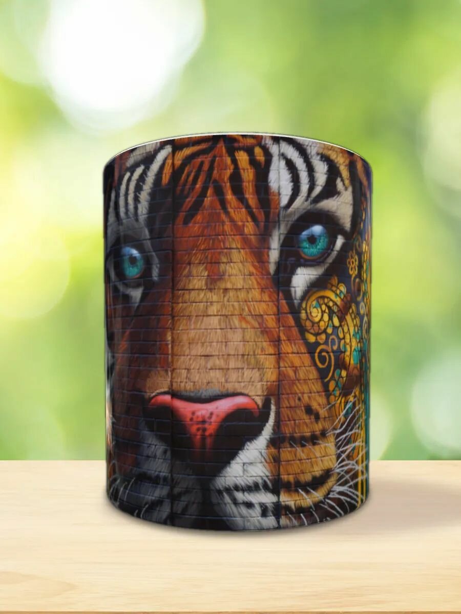 Кружка Художественное изображение тигра