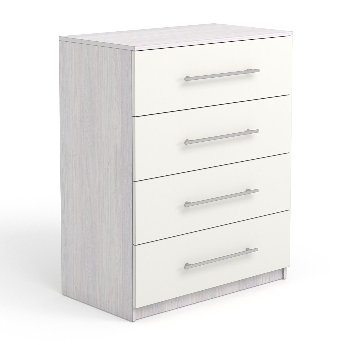 Комод "Оззи" №2, Ясень Анкор и Белый U31105-1. Производитель товара - компания Westcom.