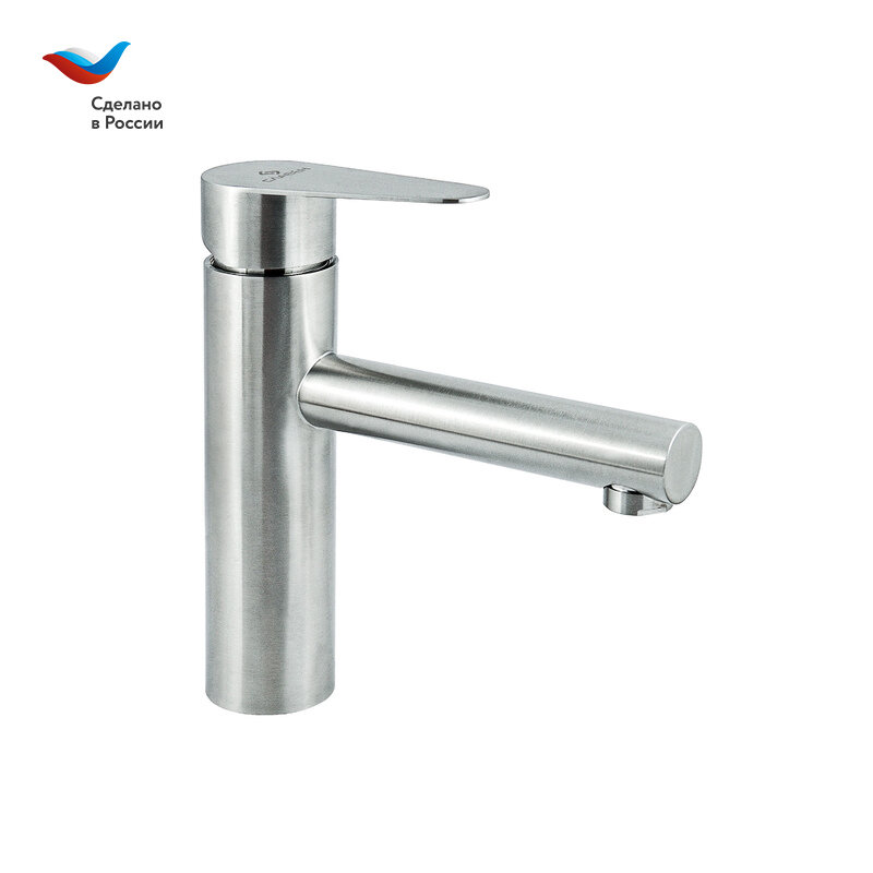 Смеситель для умывальника Славен СЛ-ОД-Ж10, с коротким изливом, одноручный