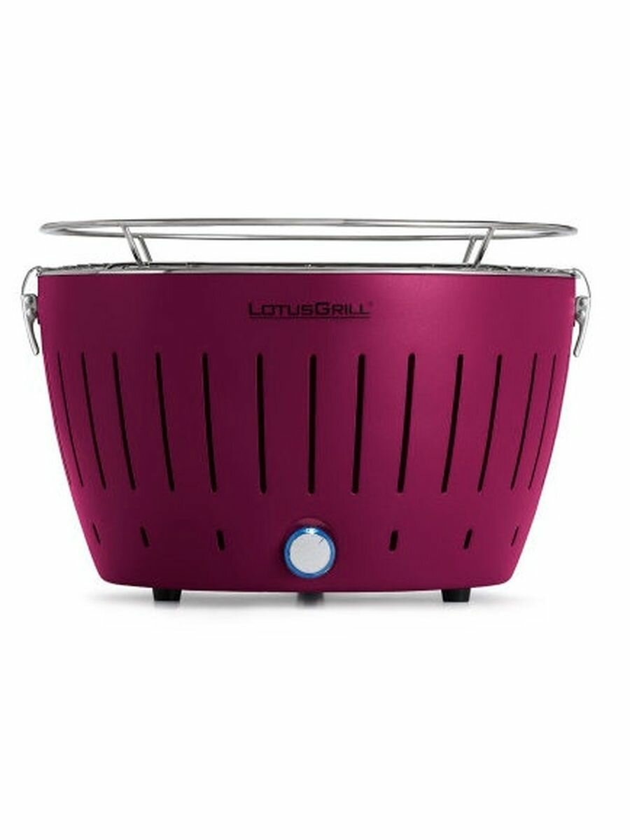 Угольный гриль Lotus Grill 34 см лиловая слива