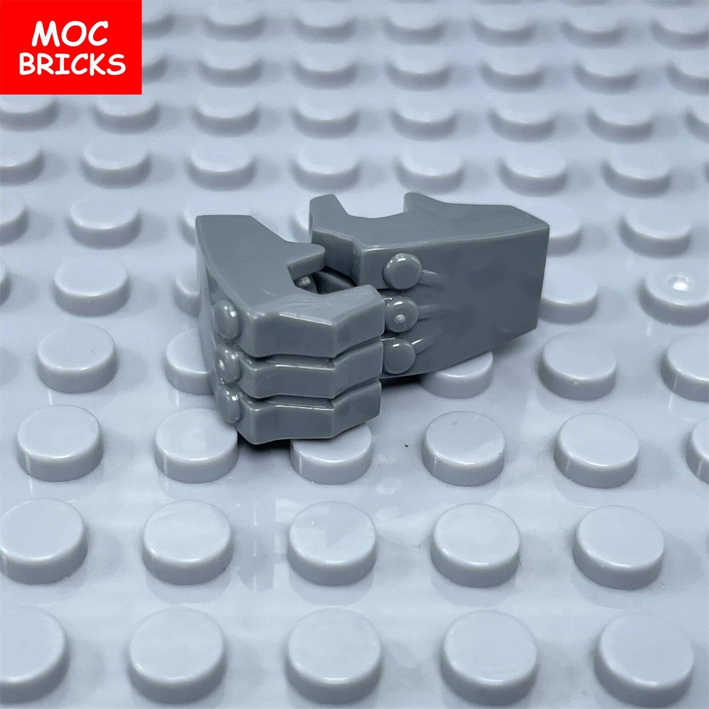 MOC BRICKS Ручной кулак гориллы из пластика Dark Grey