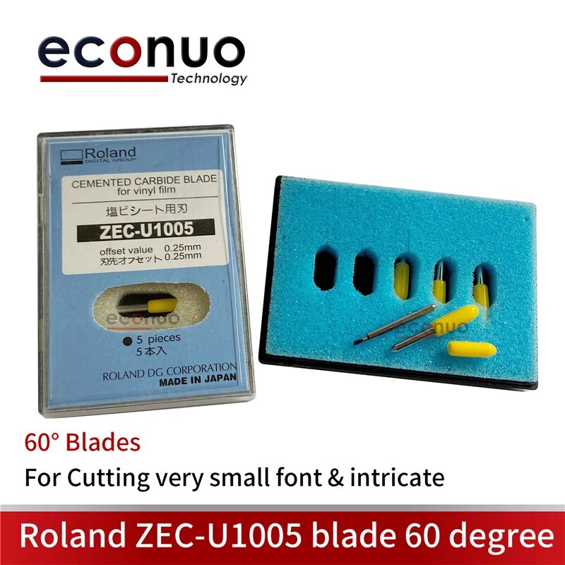 5 шт. Лезвия для Roland XC540 SP540 VP300 VP540 XR640 VS420 ECONUO 60 Degree ZEC-U1005