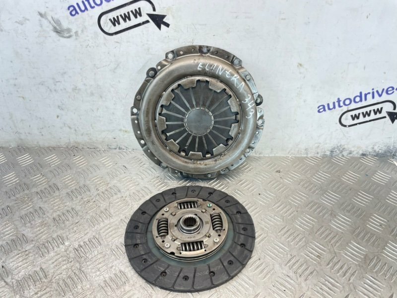Б/У сцепление Hyundai Elantra 2008 HD G4FC nприсутствует не большая выработка 58303 Valeo арт. HDC139, 4130023130, 4110023135