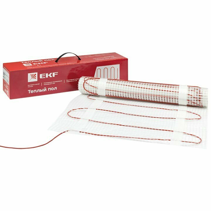 EKF Proxima Мат нагревательный двухжильный Уют 2,5 кв. м. 375 Вт, nm2-375-2.5
