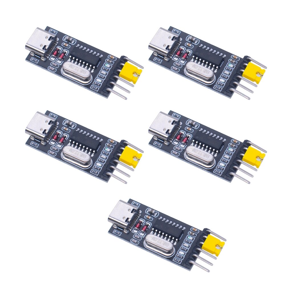 5Pcs USB To Serial Module CH340G Module USB to Serial Port Module Adapter