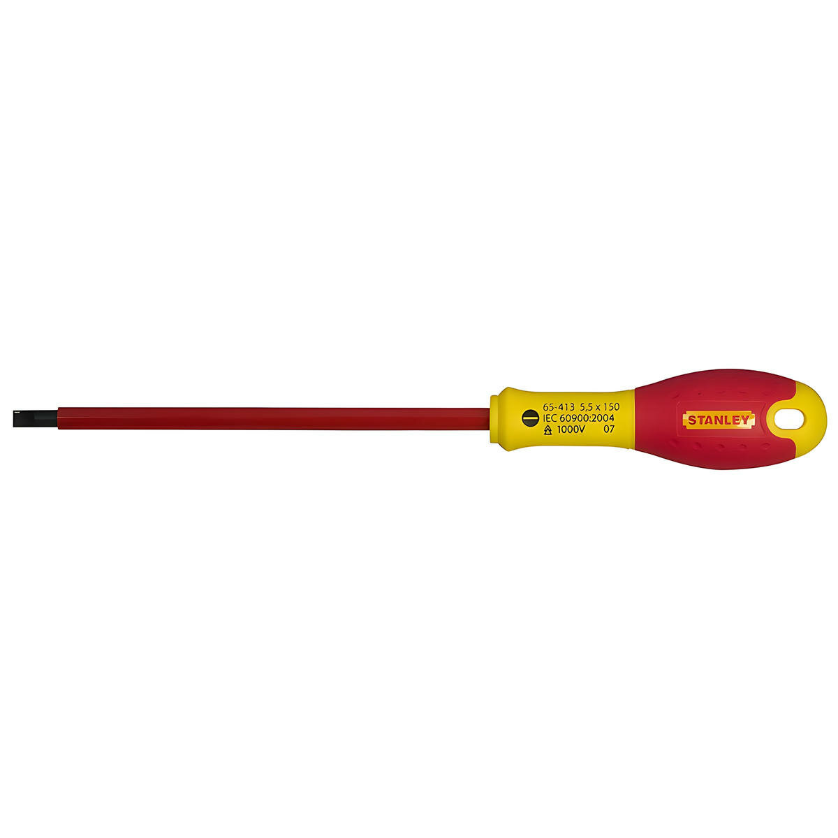 Отвертка диэлектрическая SL 5.5 х 150 мм FatMax VDE 1000V (блистер) STANLEY 0-65-413