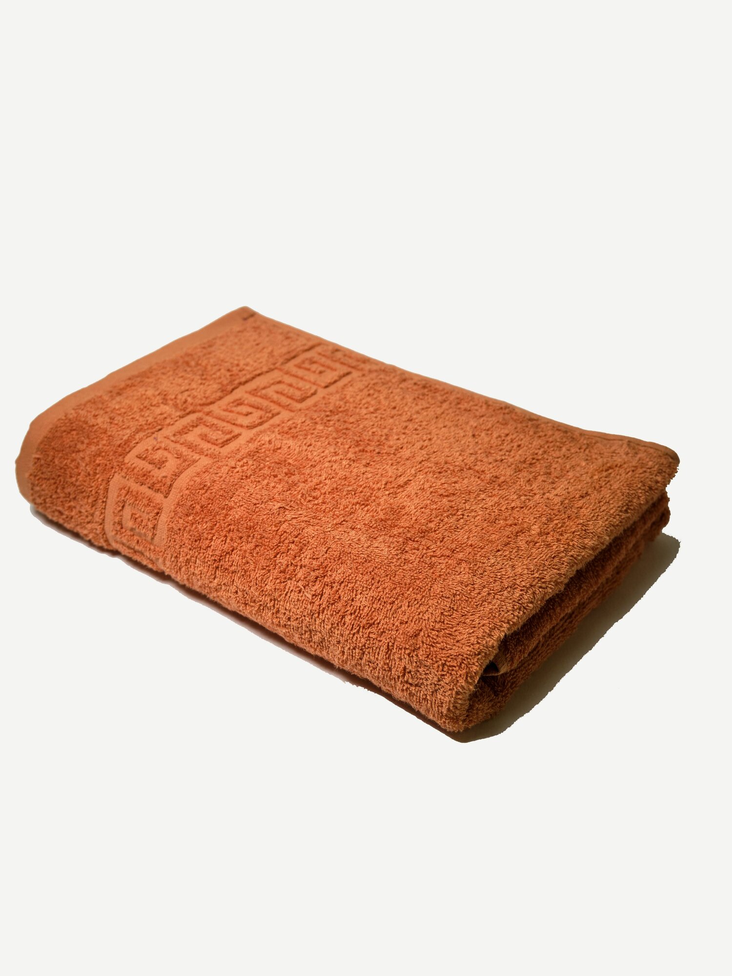 Набор банных полотенец 4 шт: 40х70 см 2шт, 70x140 см 2шт Хлопок 100% 430г/м2 Песочный