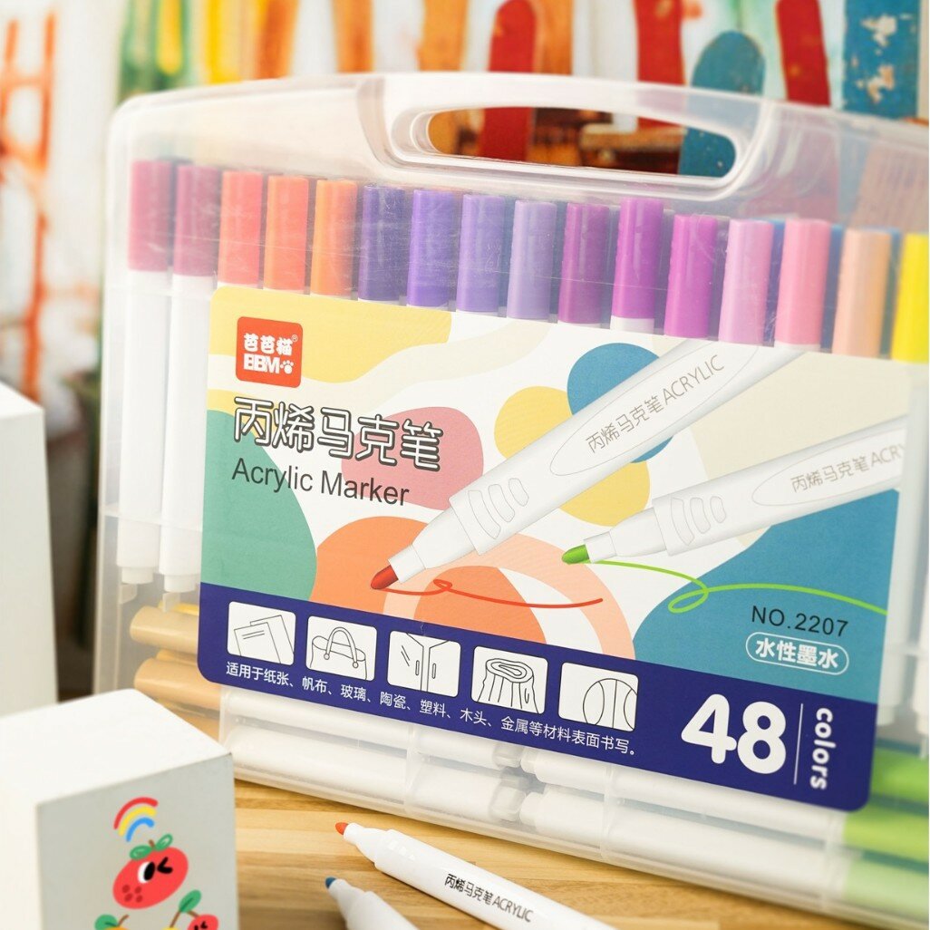 Акриловый маркер "Детские граффити", 100 цветов