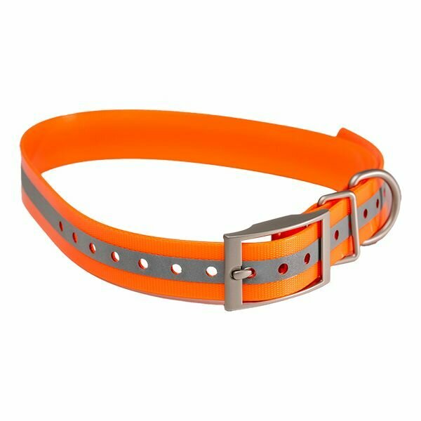 Шлейка для GPS-ошейника ARTELV COLLAR, светоотражающая оранжевая
