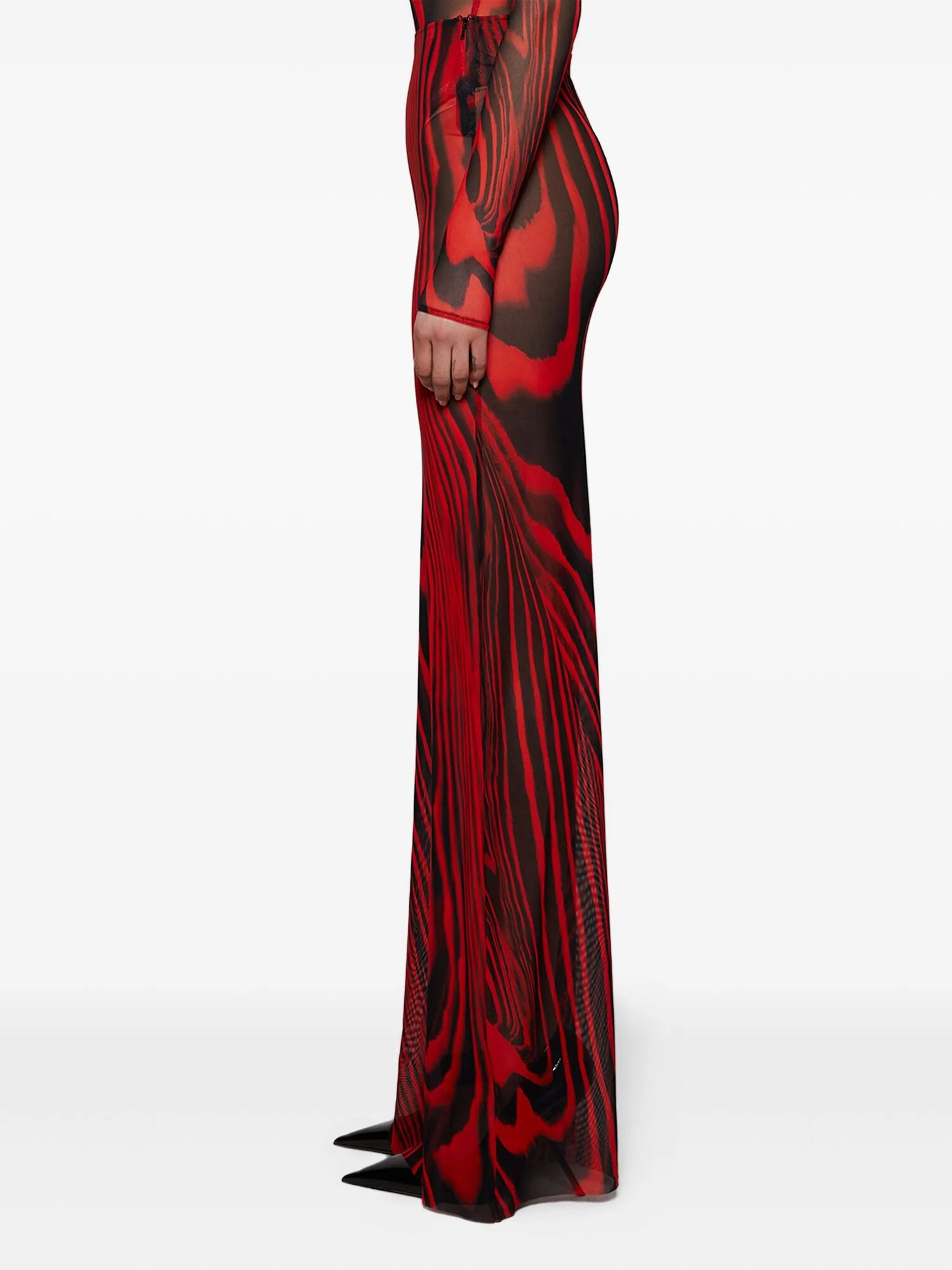 Юбка David Koma, размер 6, red — фото 1