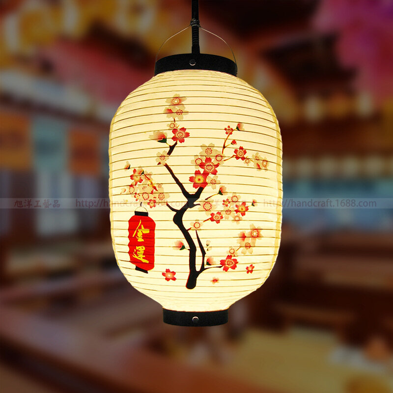 Фонарики "Вишневый цвет золотой удачи", 22x33 см