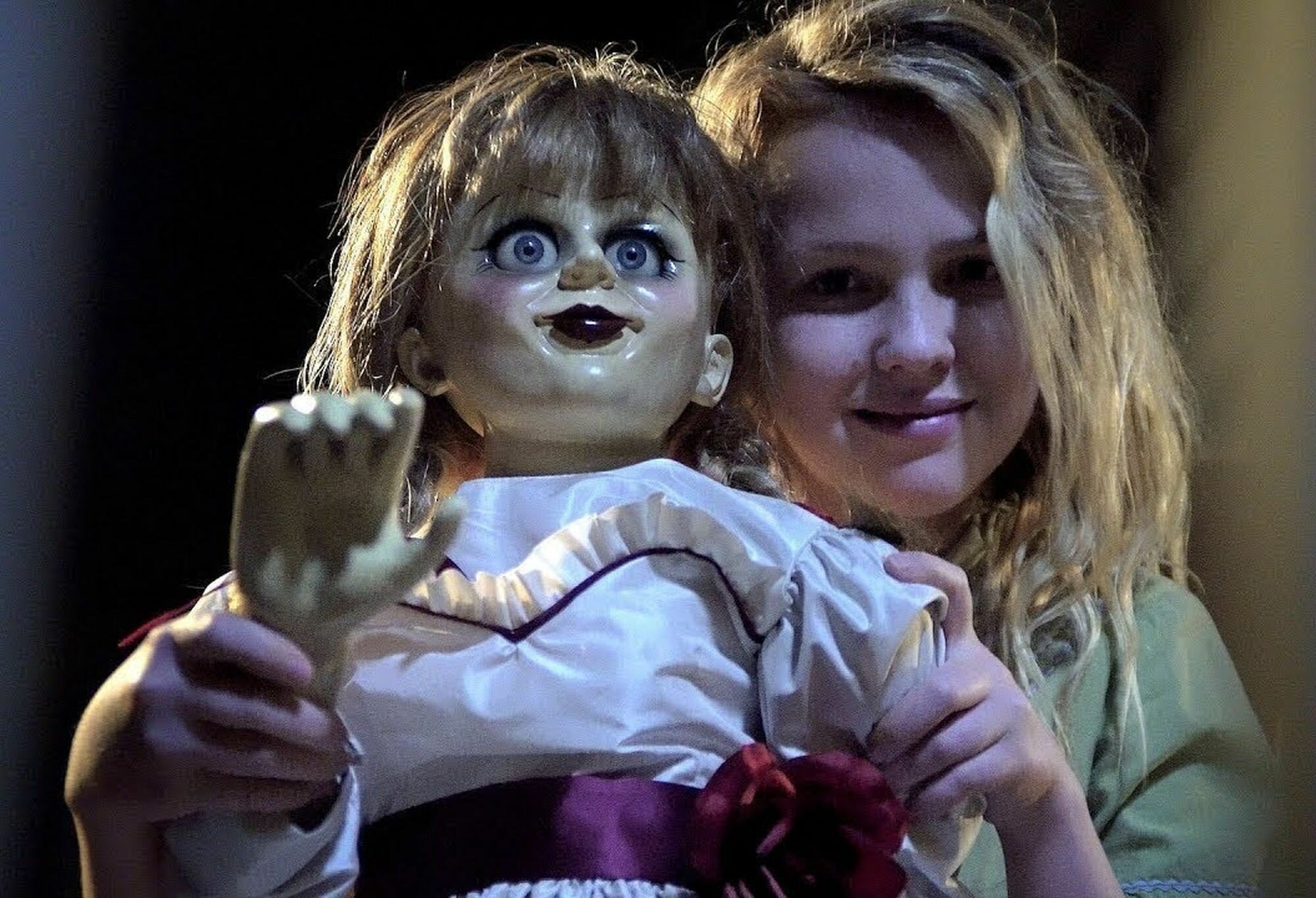 Фильмы. Проклятие Аннабель. Дилогия (2014-2017, 2 Blu-ray диска) ужасы, триллер, детектив от Джеймса Вана / 16+, 2 отдельных бокса