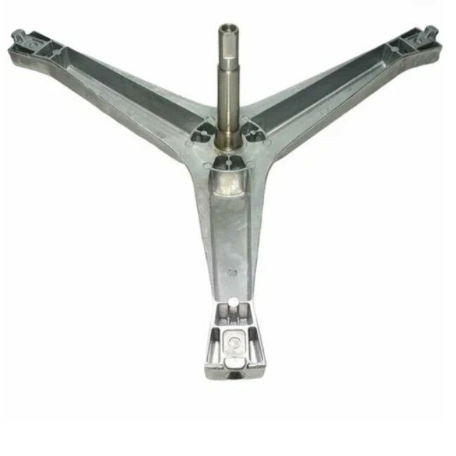 Крестовина барабана СМА Samsung Diamond, крепление под болт М10, Lвала 107 мм, лучи 249 мм, под подшипники 203,204