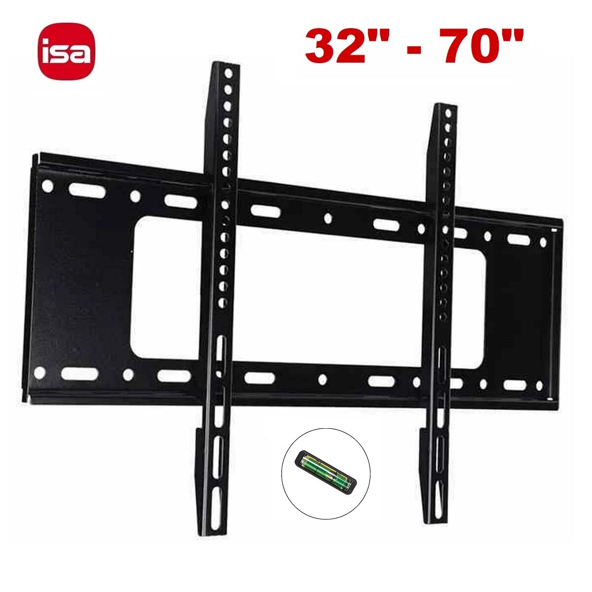 Кронштейн для телевизора 32" - 70" ISA B64, настенный, черный