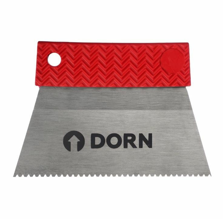 Шпатель зубчатый DORN 180 мм B1