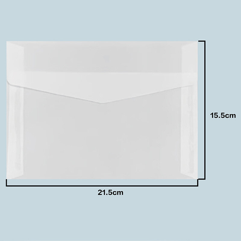 Бумага для конвертов, крафт, 21.5x15.5 см