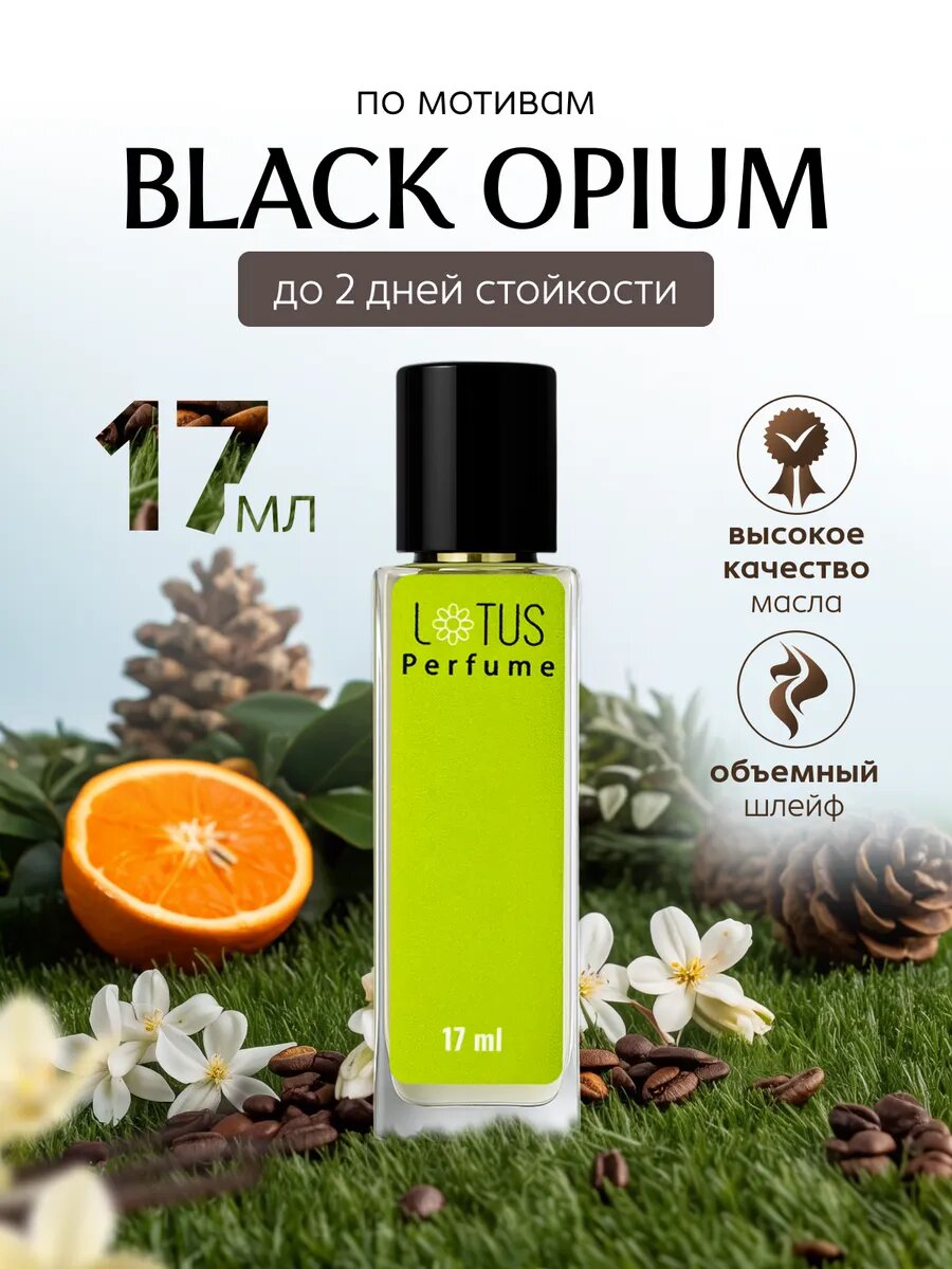 Духи по мотивам Black Opium