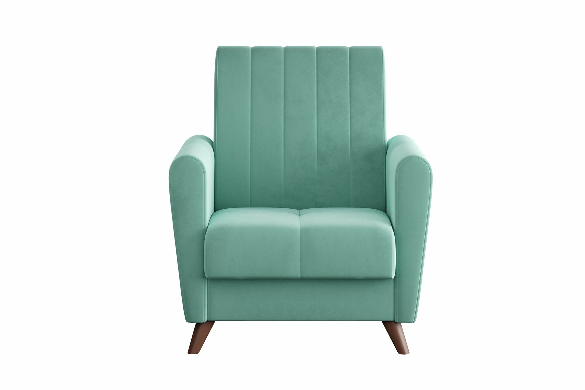 Кресло 1Кр Сильва Монако Велюр Ультра Минт Размеры: Высота 1010мм Глубина 895мм Ширина 830мм